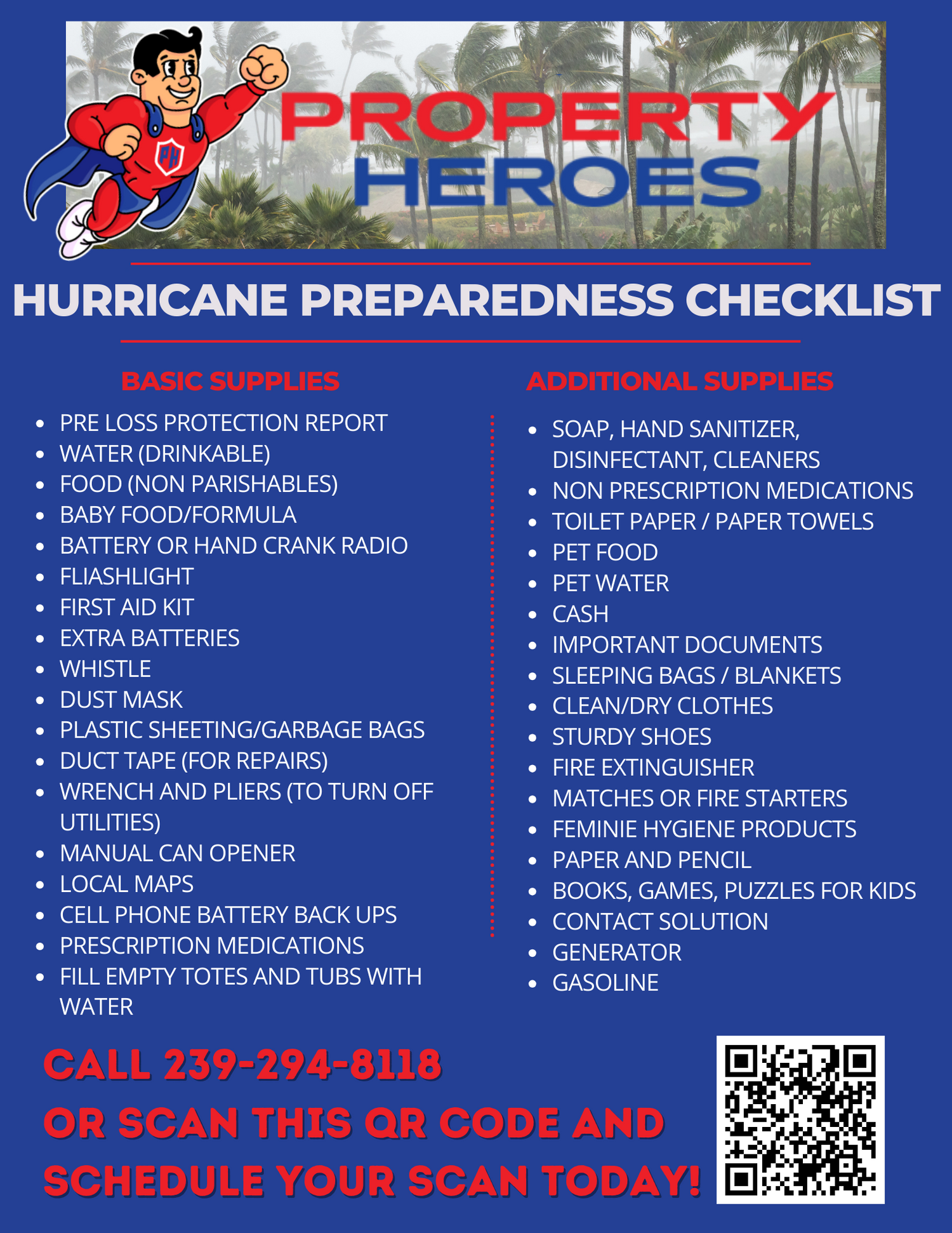 How to prepare for Hurricane Season 2024 – Property Heroes